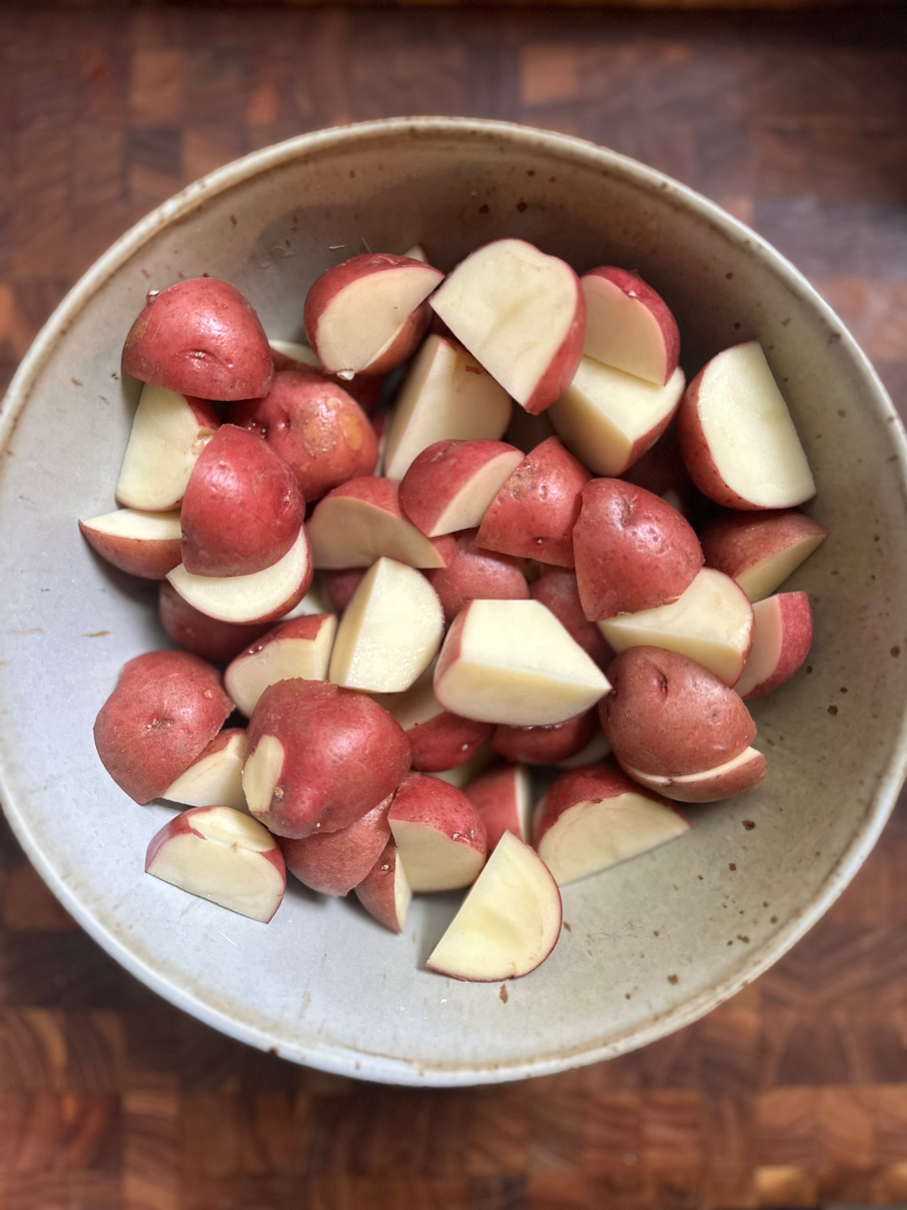 Mayo-Free Spuds - by Michelle Albanes-Davis - Stir the Pot