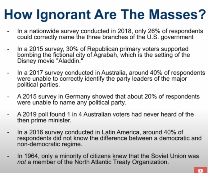 Response to Joseph Bronski - Keith Woods