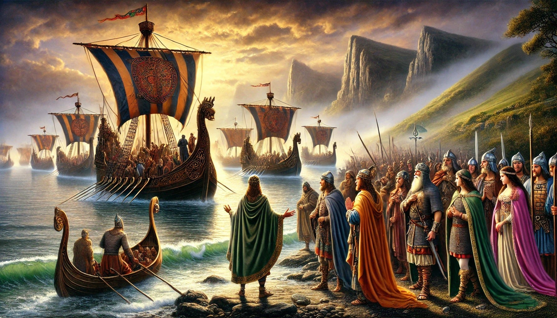 The Shimmering Arrival: The Tuatha De Dannan and the Birth of a New Era ...