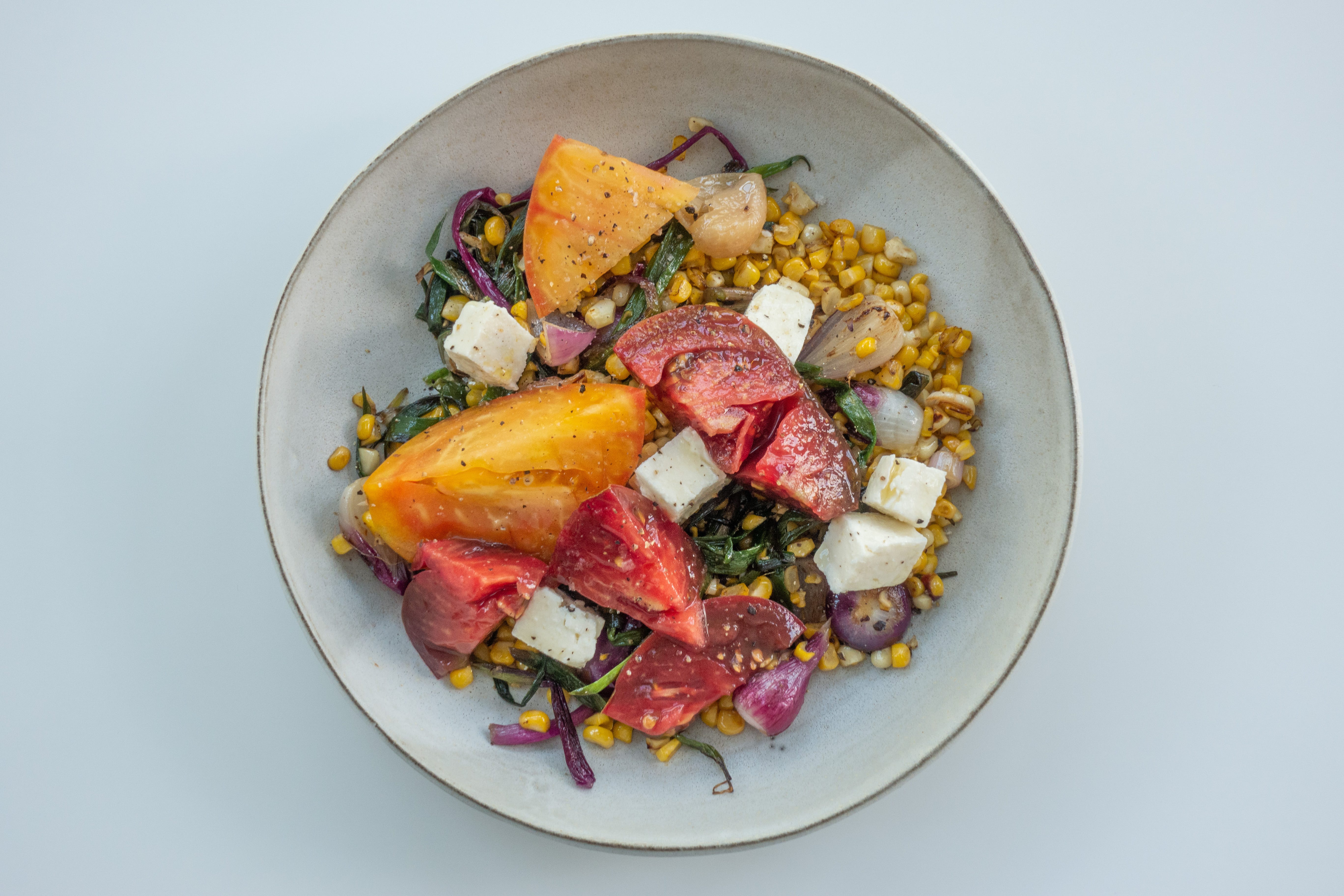 Blistered Corn Summer Salad - by Frankie Celenza - Cook/Eat