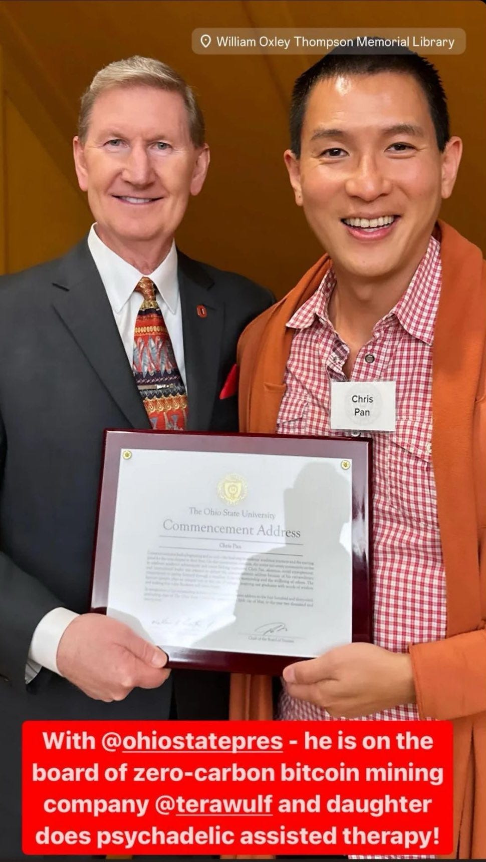 Inside the worst Ohio State commencement speech ever