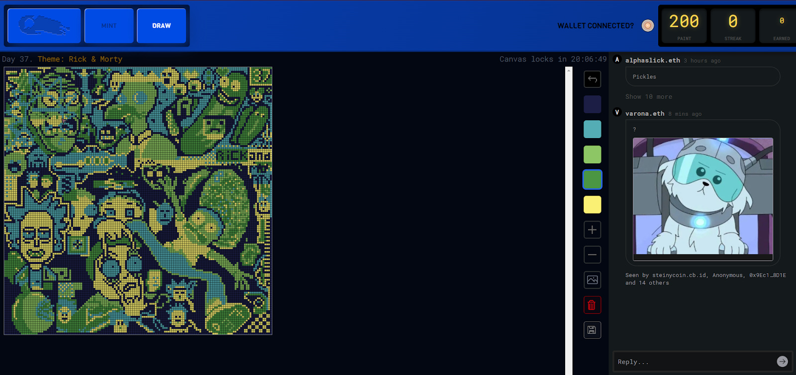 Welcome to BasePaint 🎨 - by William M. Peaster