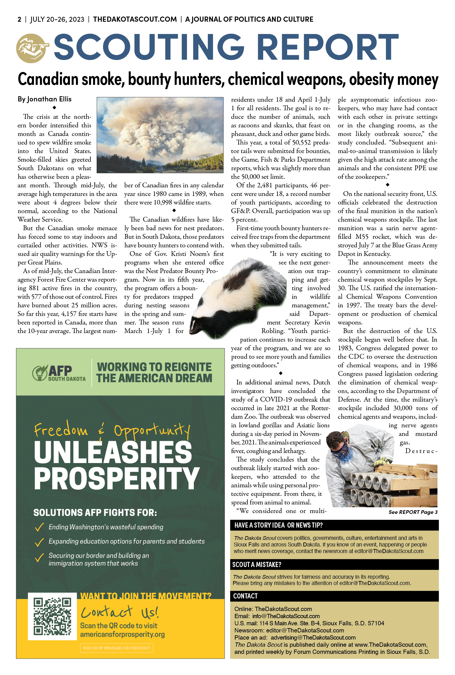 The Dakota Scout E-edition - The Dakota Scout