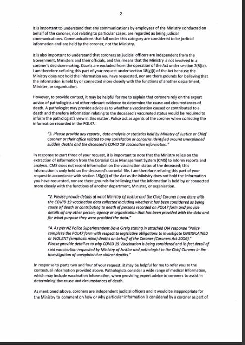 Dan Picknell's letter to NZ Police Commissioner