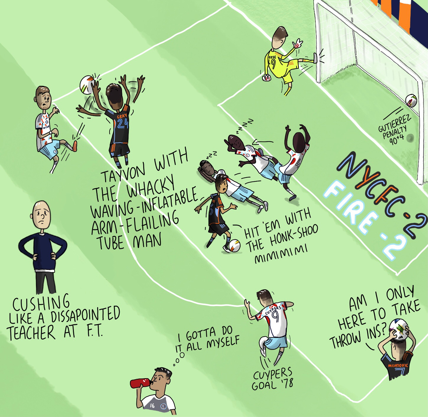 Match 26: "Hit 'em with the Honk-Shoo Mimimimi"