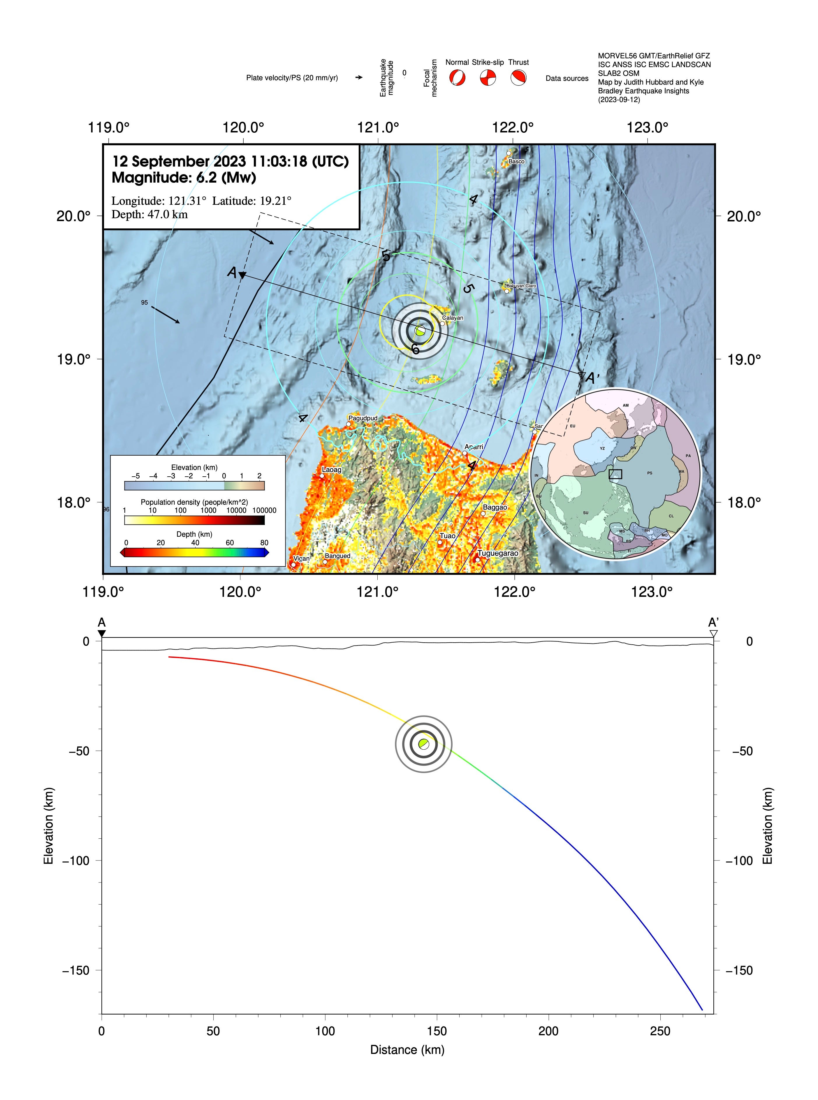 M6.3 earthquake in the Philippines shakes northern Luzon, southern Taiwan