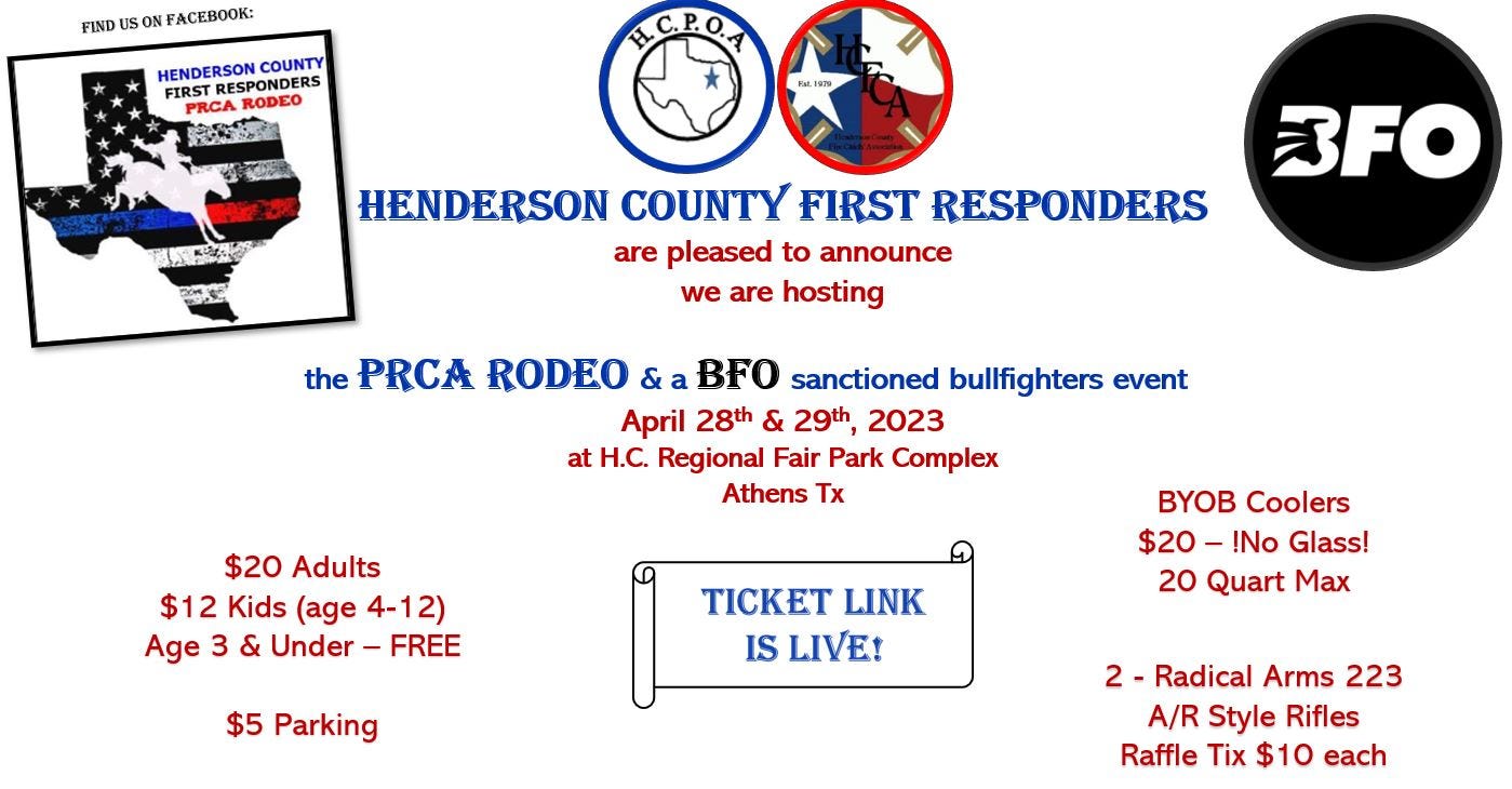 Sheriff's Report: Fake Officer; First Responders Rodeo