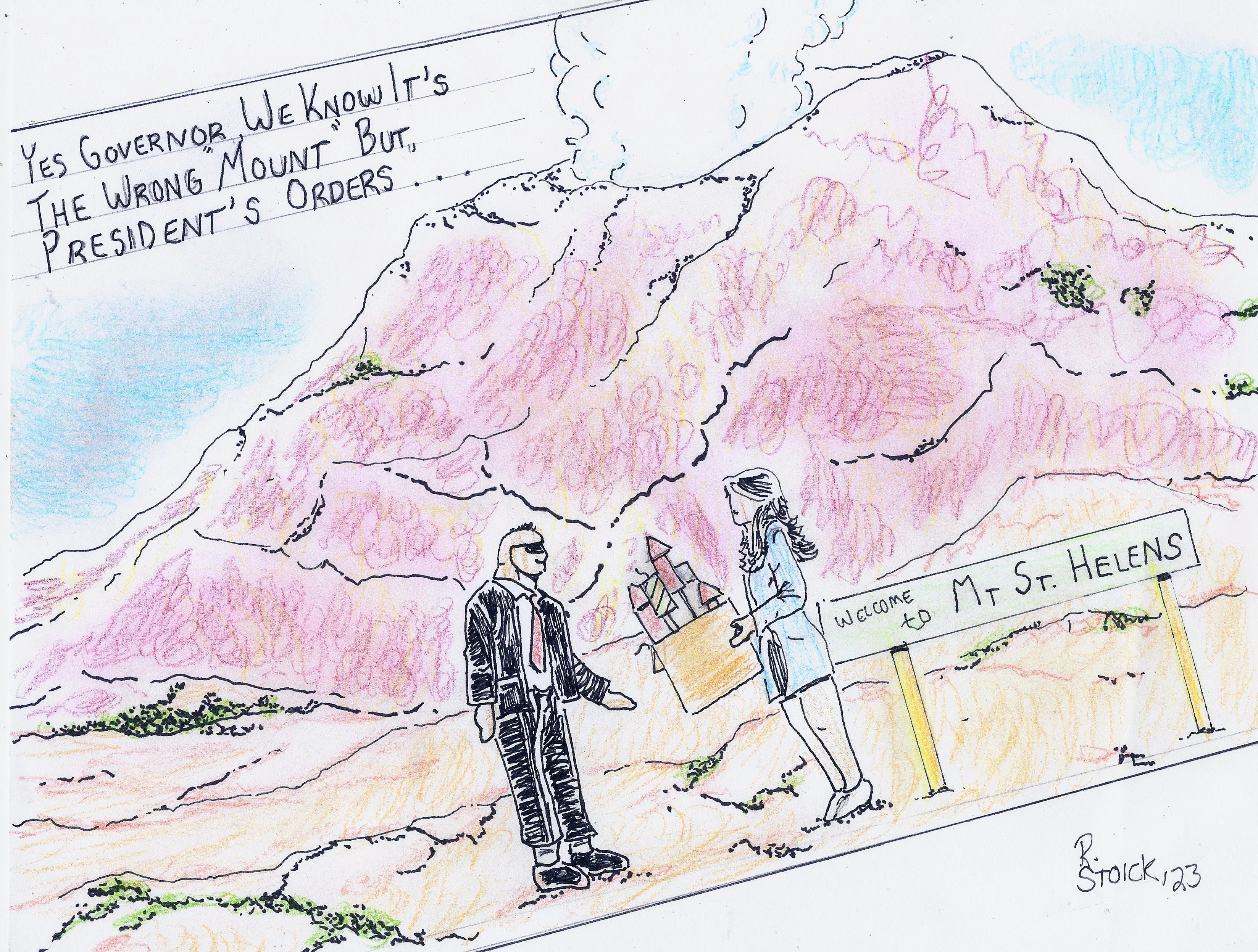 Weekly cartoon: Wrong Mount - by Ryan M Stoick