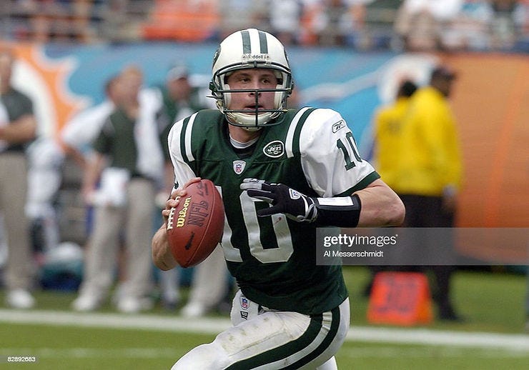 Chad Pennington and His Remarkable 2002 Debut