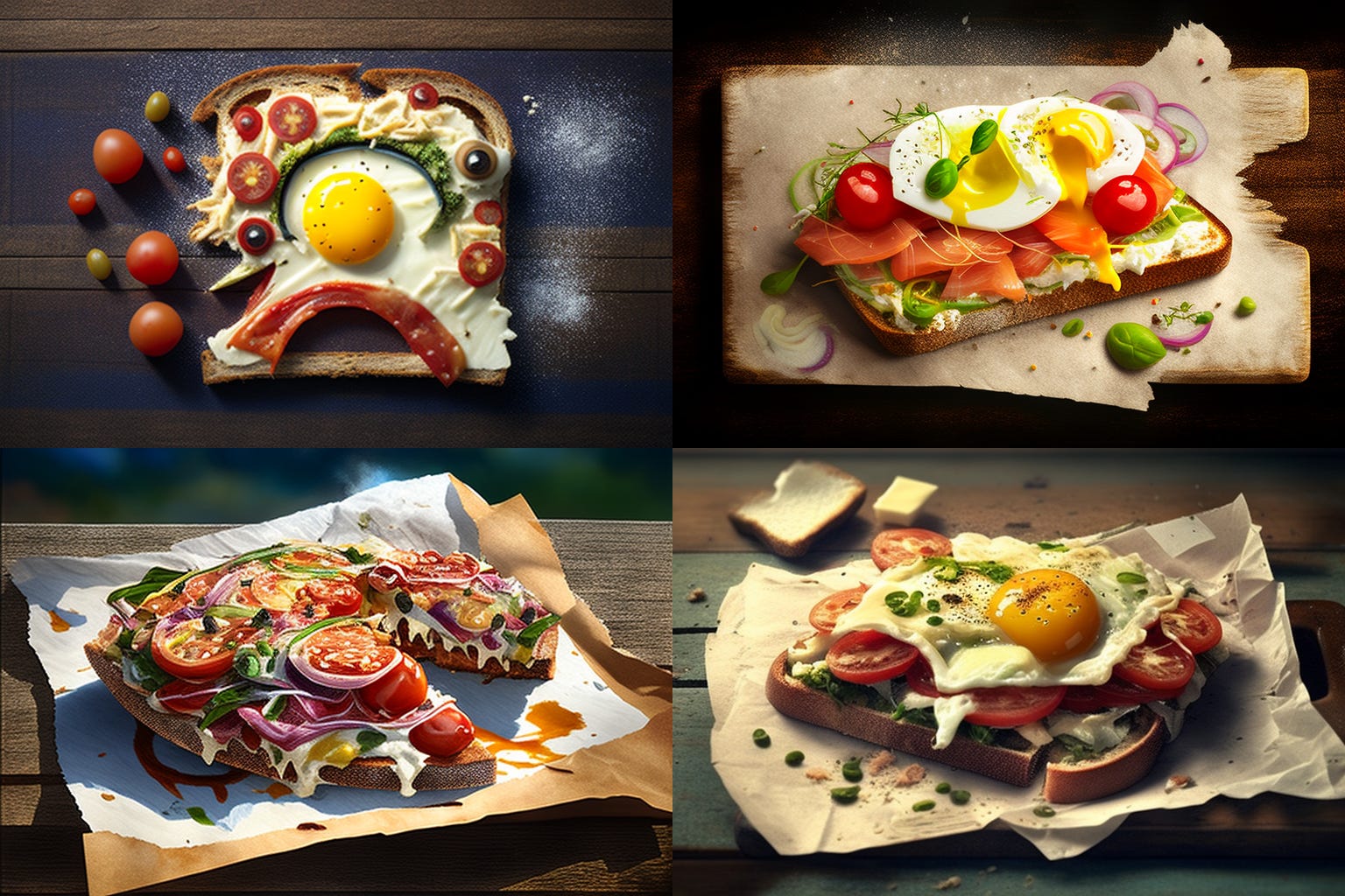 AI Sandwiches - by Stable Discussion and Ben Hofferber