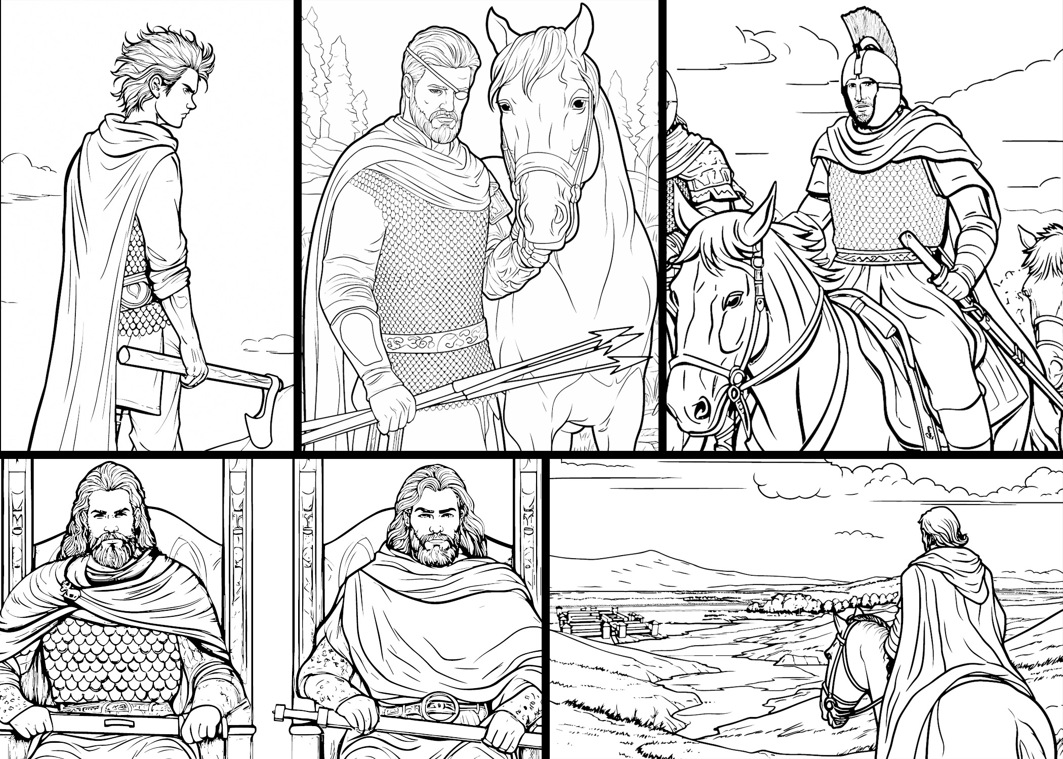 Printable King Arthur Coloring Pages [2025]