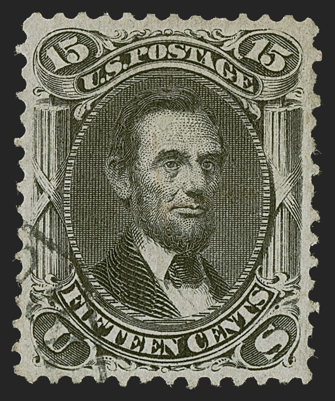 Most Valuable US Postage Stamp Auctioned - by Ted Tyszka