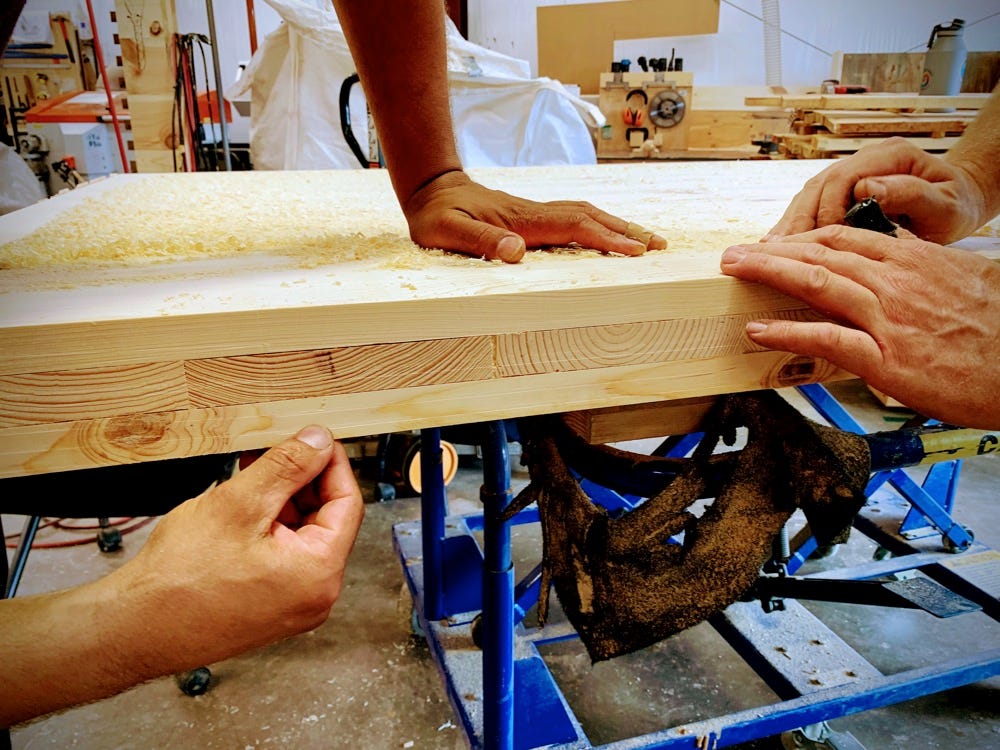 Small CLT is Beautiful: A different model for mass timber
