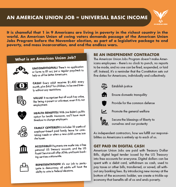 Everyone gets an American Union Job - Brian’s Bulletin