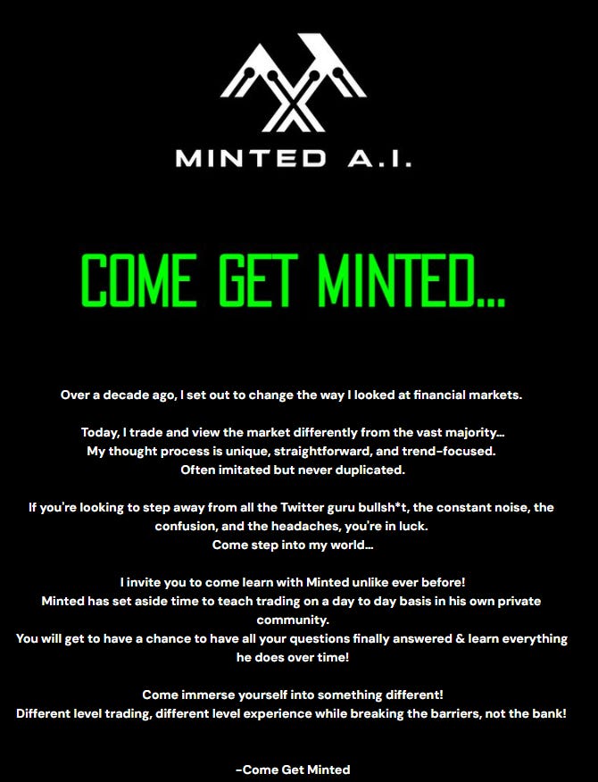 Ready to get Minted?! - by Minted - Minting The Markets