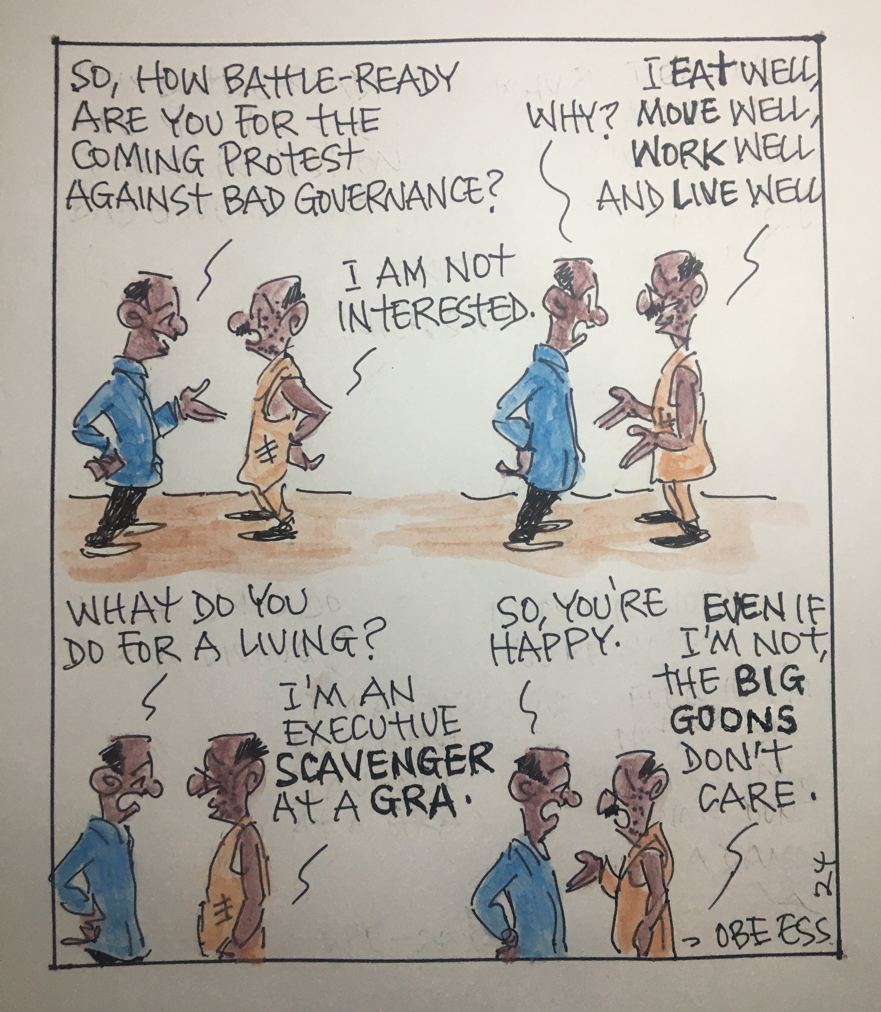 Potholes - by Obe Ess - Obe’s Newsletter