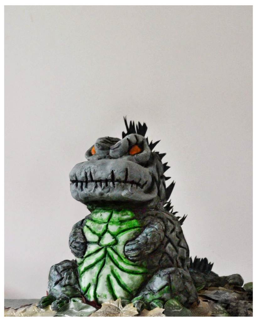 Godzilla Cake: The Making of - by Victoria