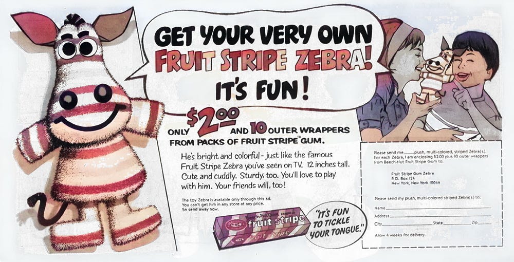 The History of Fruit Stripe Gum - The Retroist