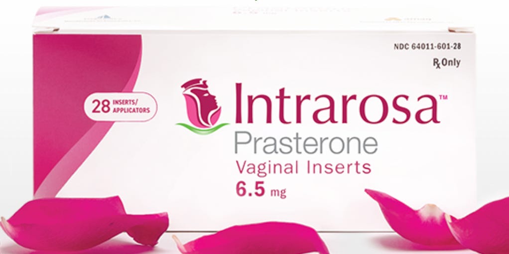 Vaginal DHEA and Oral Ospemifene - by Dr. Jen Gunter