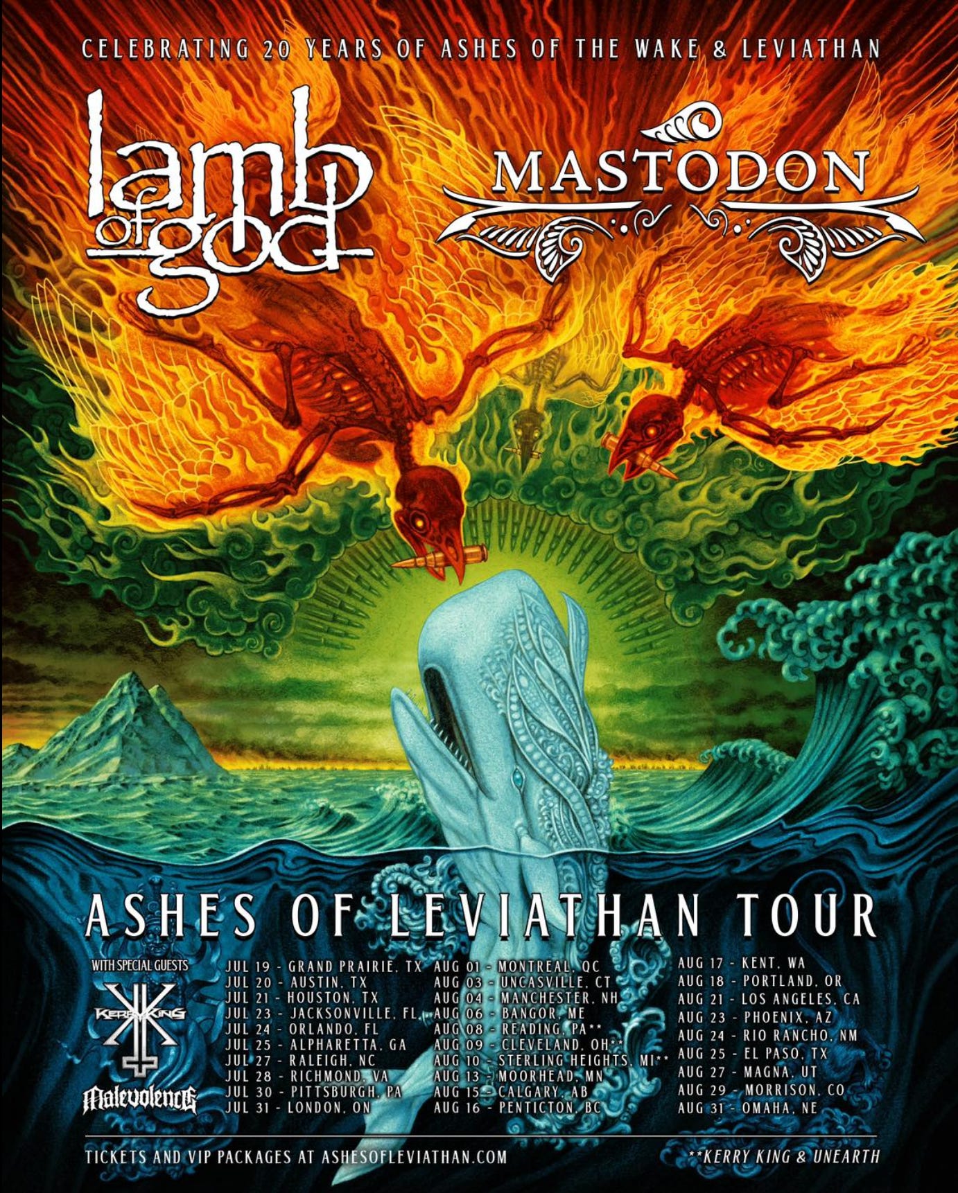 Ashes of Leviathan North American Tour 2024