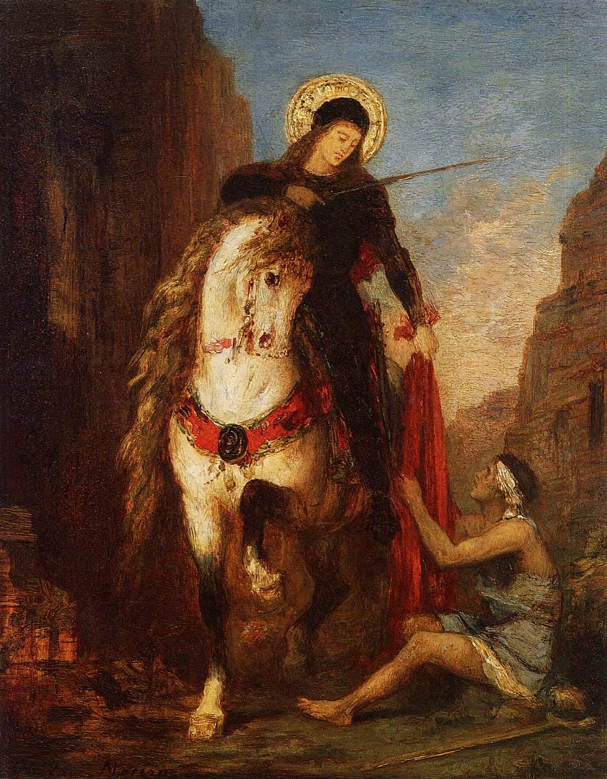 The Feast of St. Martin of Tours - by Chantal LaFortune