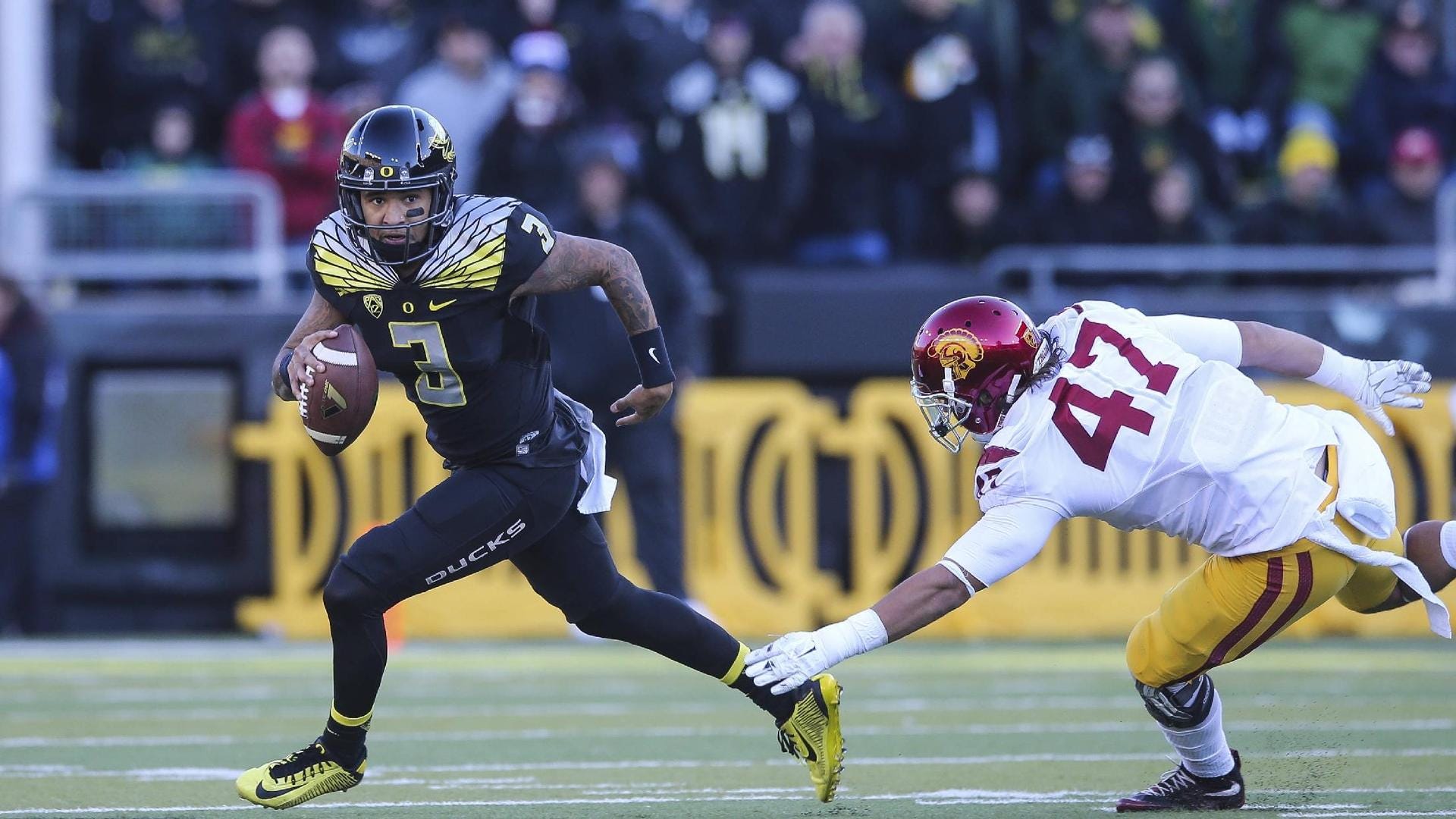 Eight years after USC, Vernon Adams Jr. is at his best again