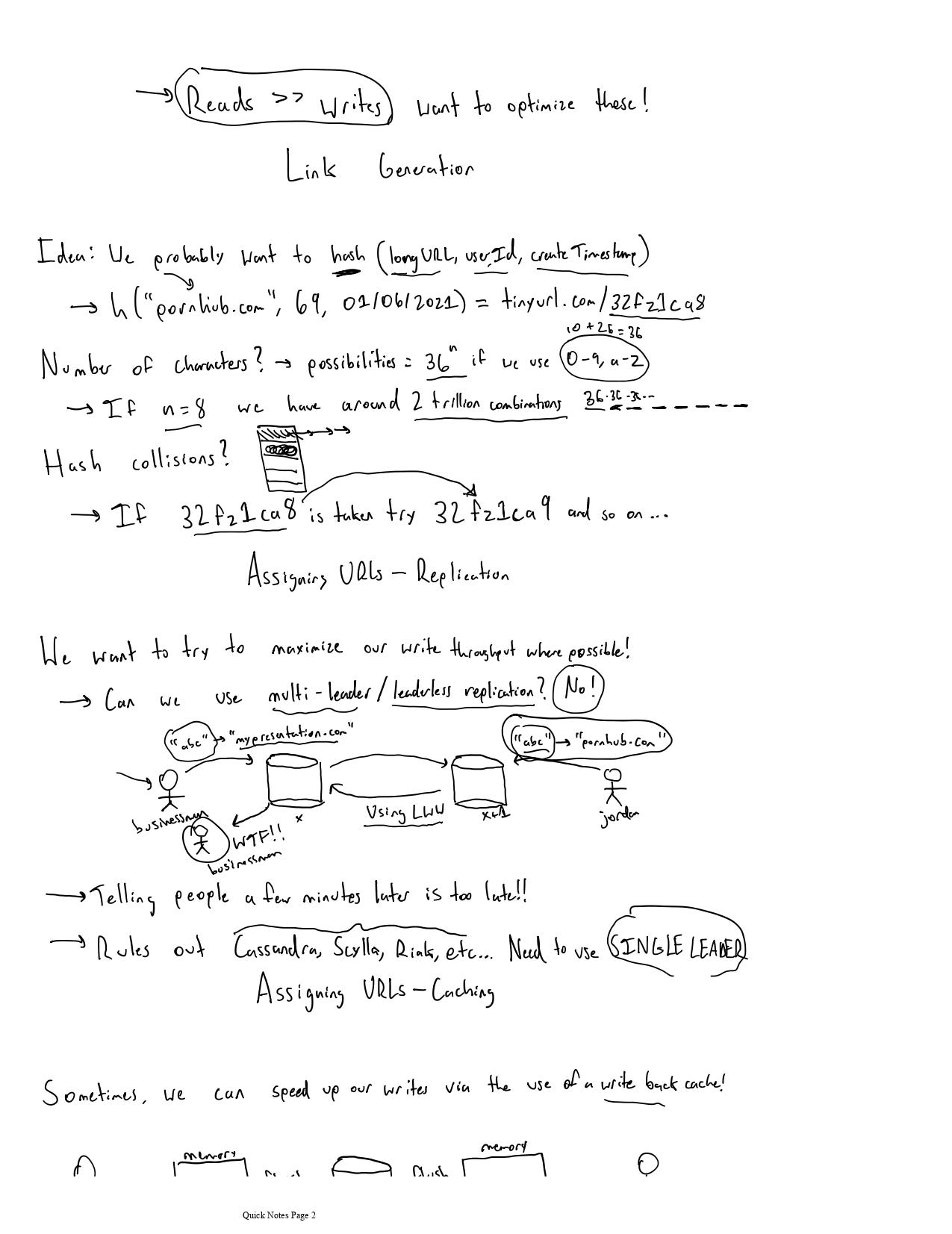 Case Study 1: TinyUrl/PasteBin - by Jordan Epstein