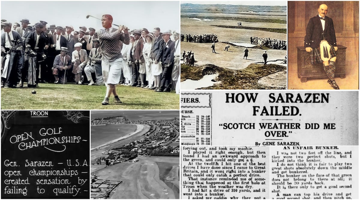 Troon: Where Sarazen And MacKenzie Bickered
