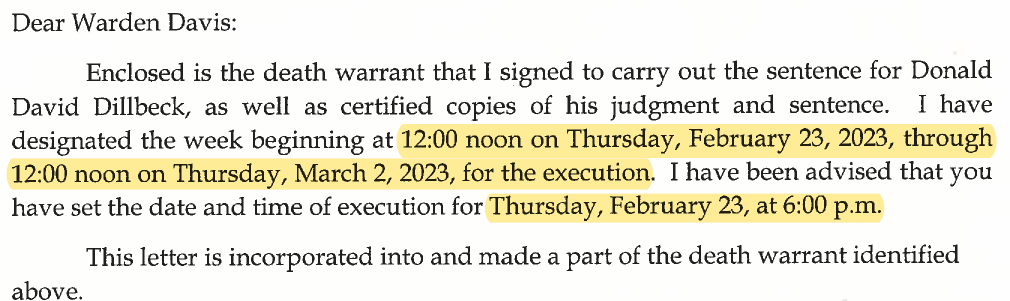 Warrant period confusion - by Melanie Kalmanson