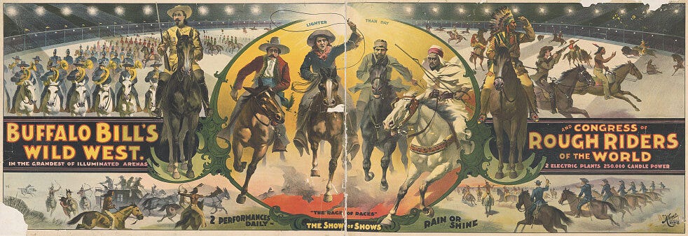 Buffalo Bill Cody's Wild West Show Thrilled Audiences with Scenes of a ...