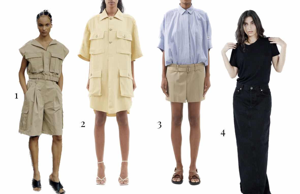 AMA Sourcing Edition: Summer workwear, polished shorts, brown textured ...