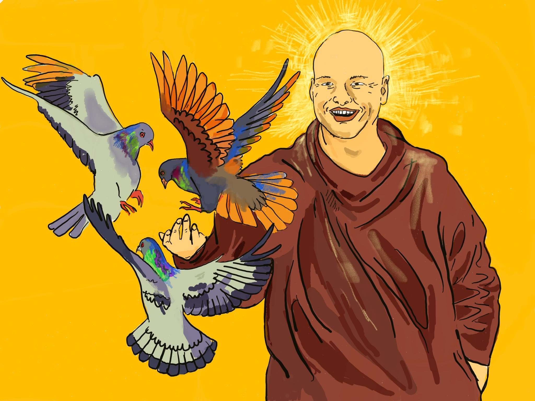 "Yeah, I've got some arrows sticking out me. And?" -- on moral ...