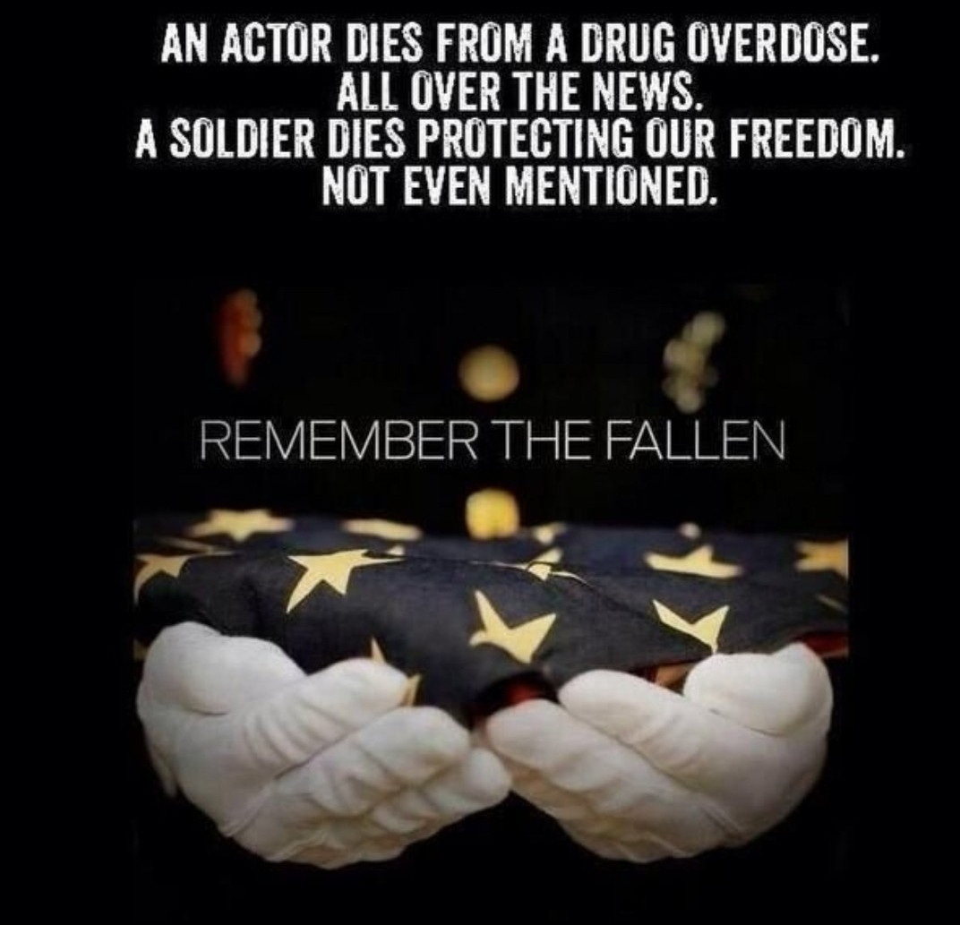 REMEMBER THE FALLEN - by Susan Taapken - Susan’s Substack