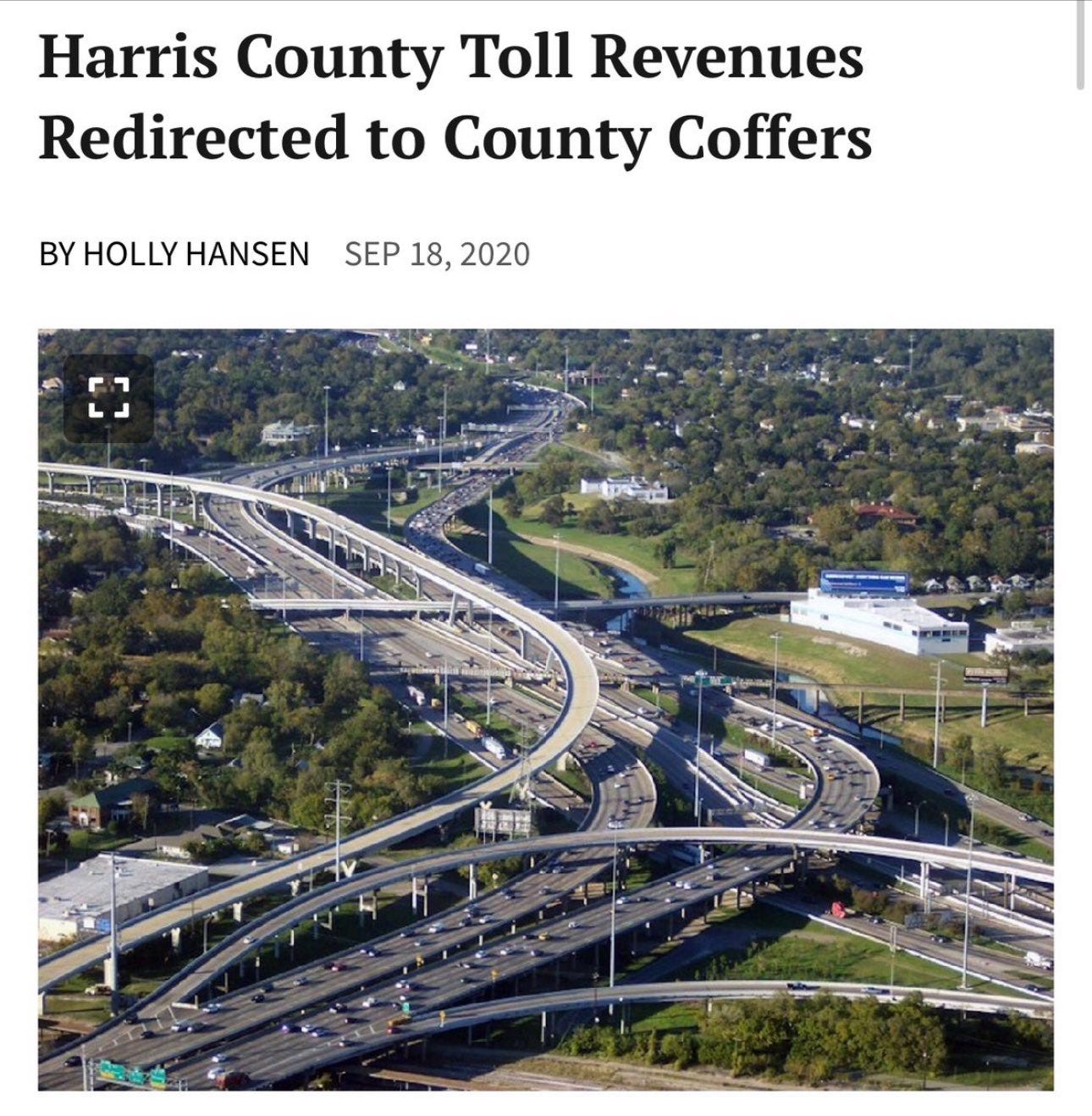 Harris County has a Taxation Problem - by Merissa Hansen