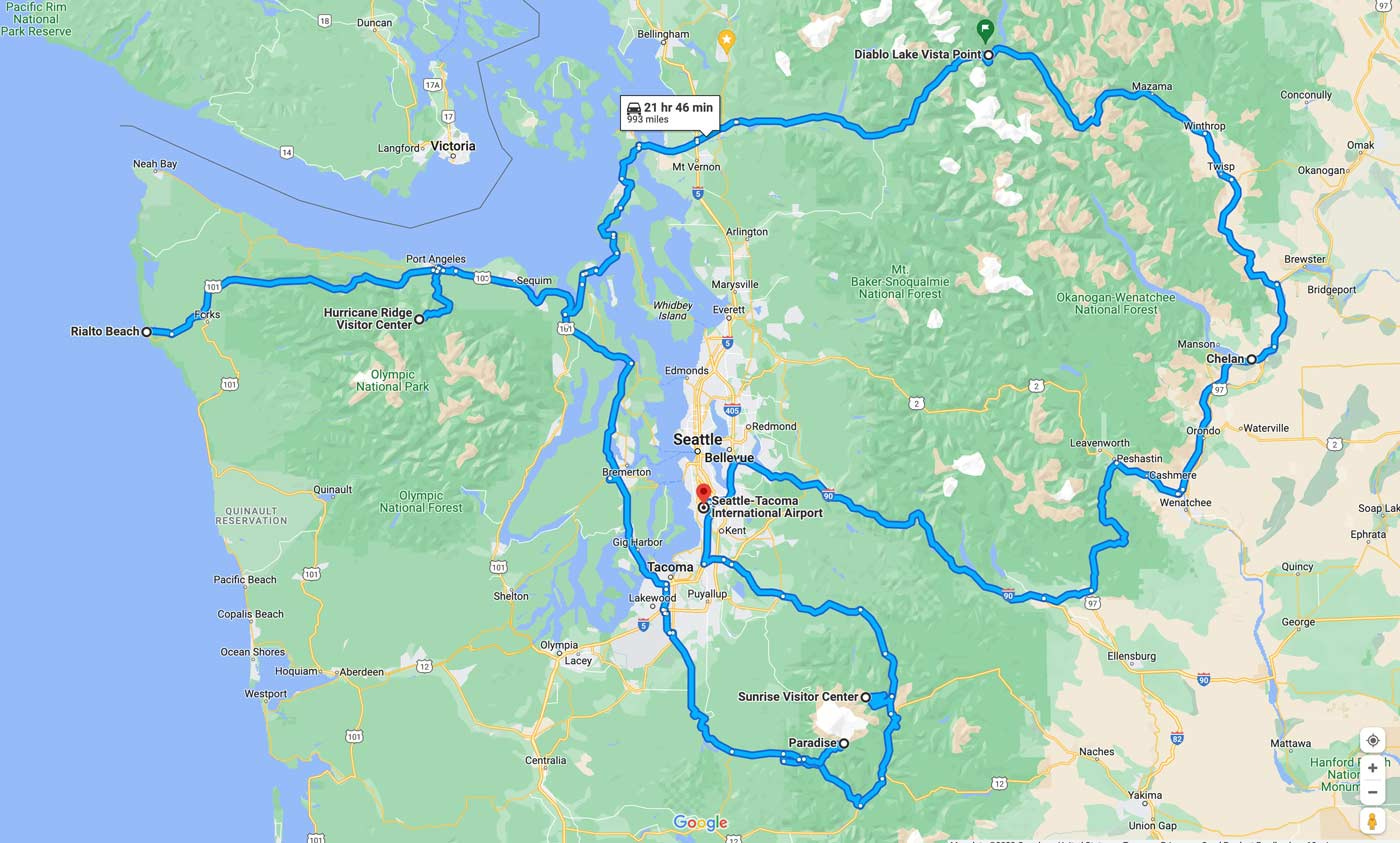 Can it Be Done? All 3 Washington National Parks in One Trip!