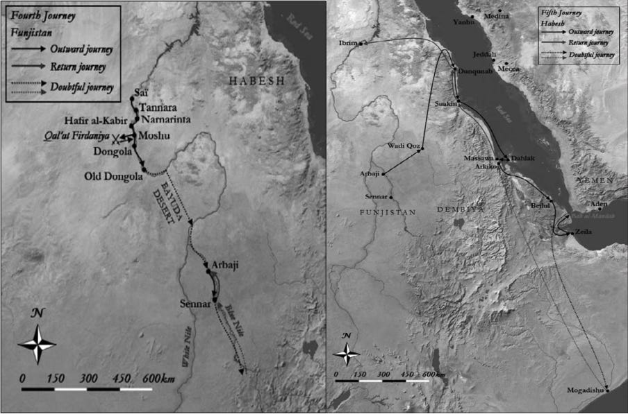 Historical links between the Ottoman empire and Sudanic Africa (1574-1880)