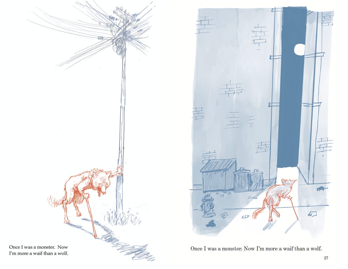 Processing: How David Small Illustrated and Wrote The Werewolf at Dusk