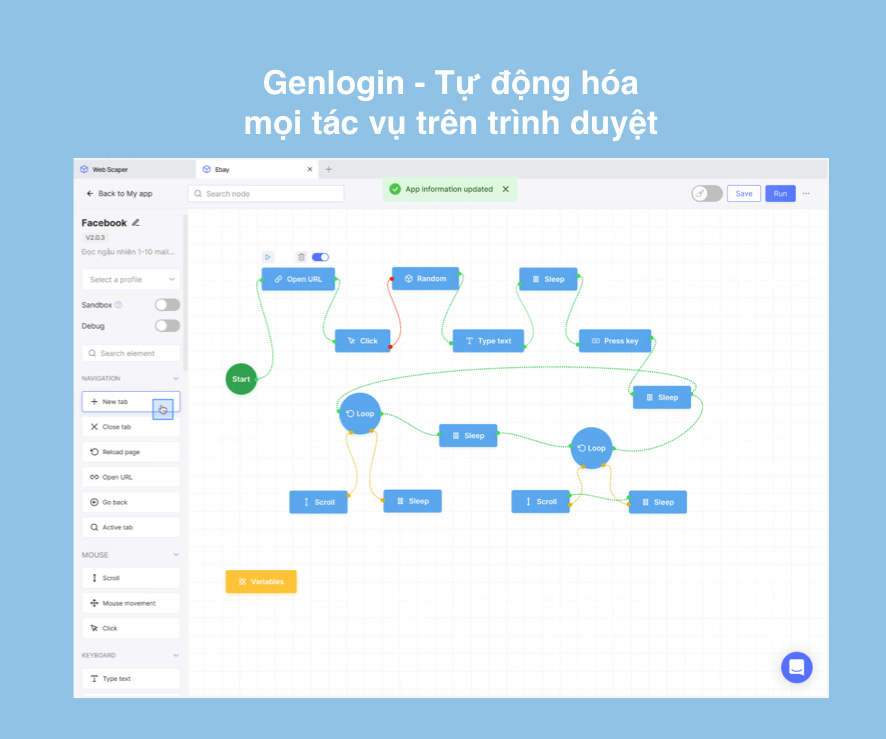 Genlogin - Tự động hóa mọi tác vụ trên trình duyệt