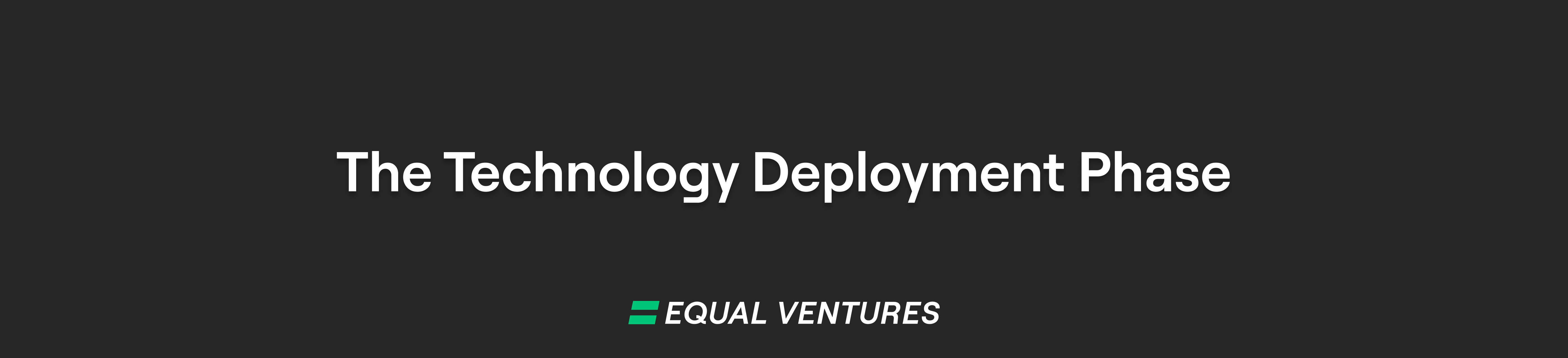 The Technology Deployment Phase - by Rick Zullo