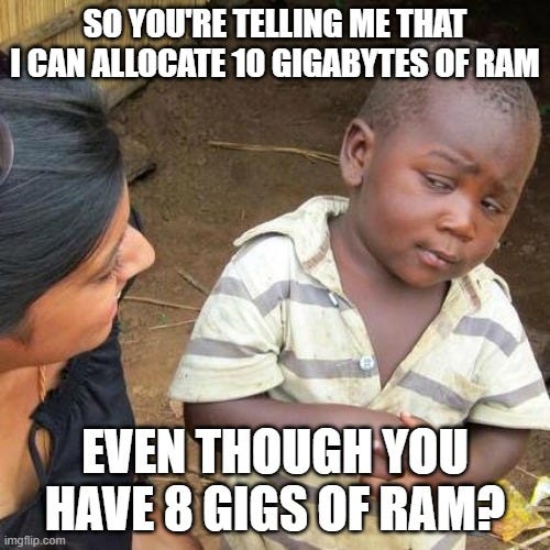 Virtual Adressing and Why every process sees the same memory space