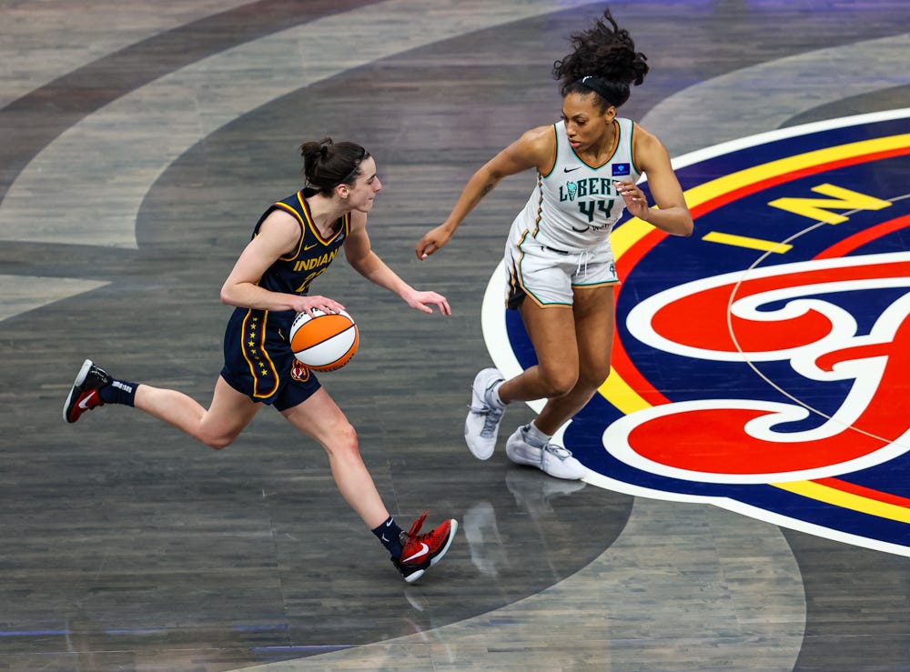 Caitlin Clark named Rookie of the Month for her first month in the WNBA