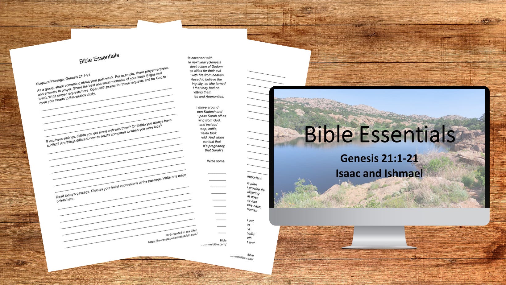 Genesis 21:1-21: Isaac and Ishmael - by Karen Hoffman