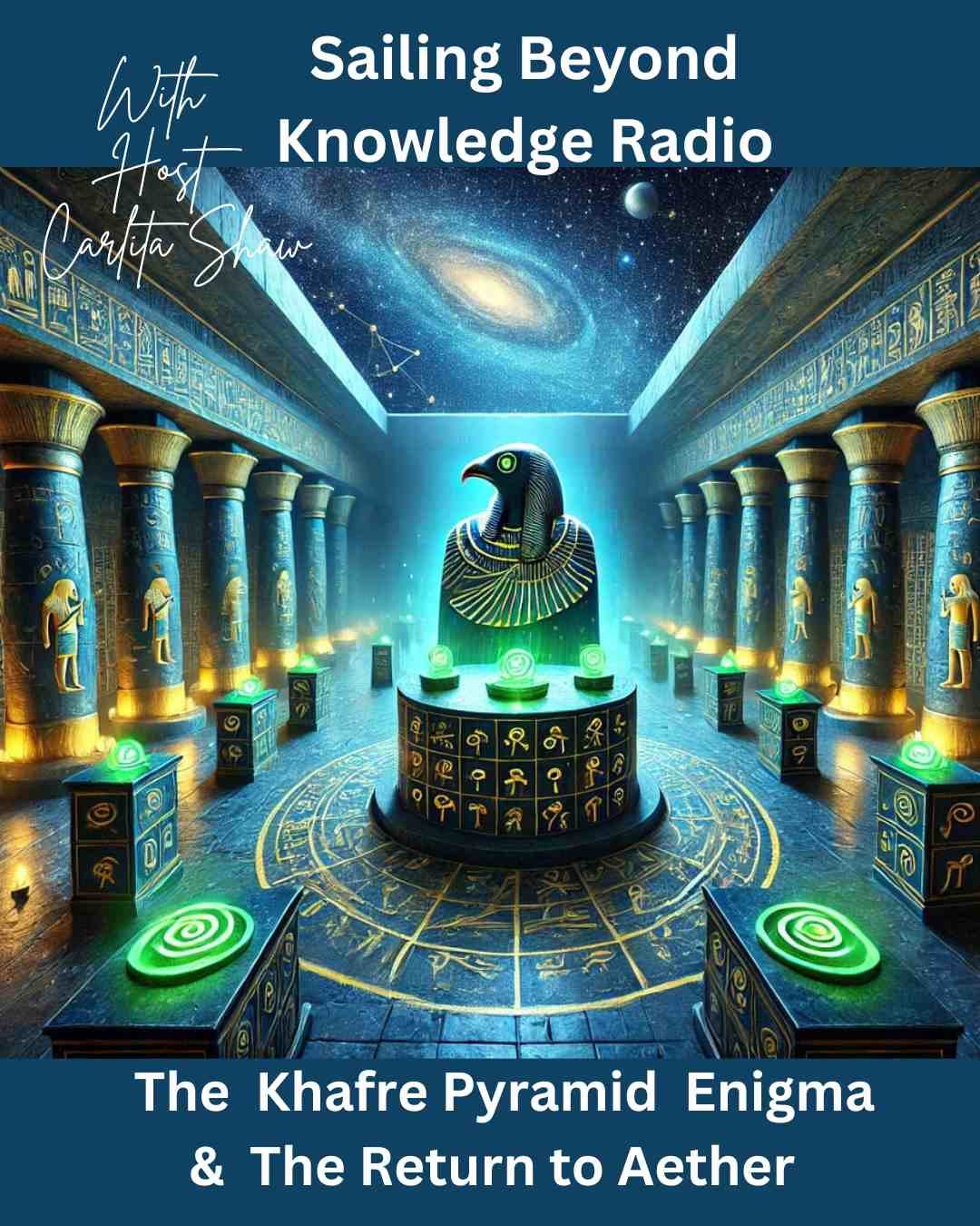 Episode 63- The Khafre Pyramid Enigma & Return to Aether