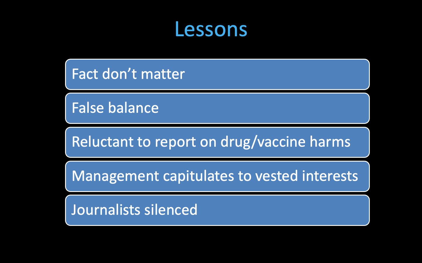 Media censorship - Lessons from ABC TV
