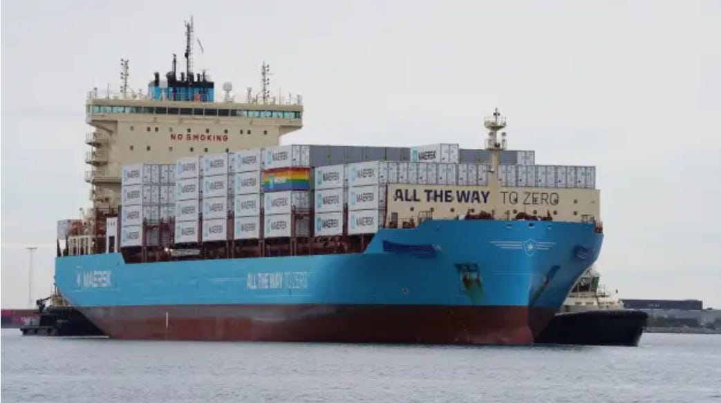 Maersk signs landmark green methanol offtake agreement with Goldwind ...
