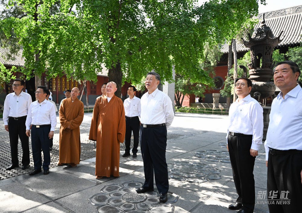 Lai's inauguration anniversary; Xi in Henan; Official belt tightening ...