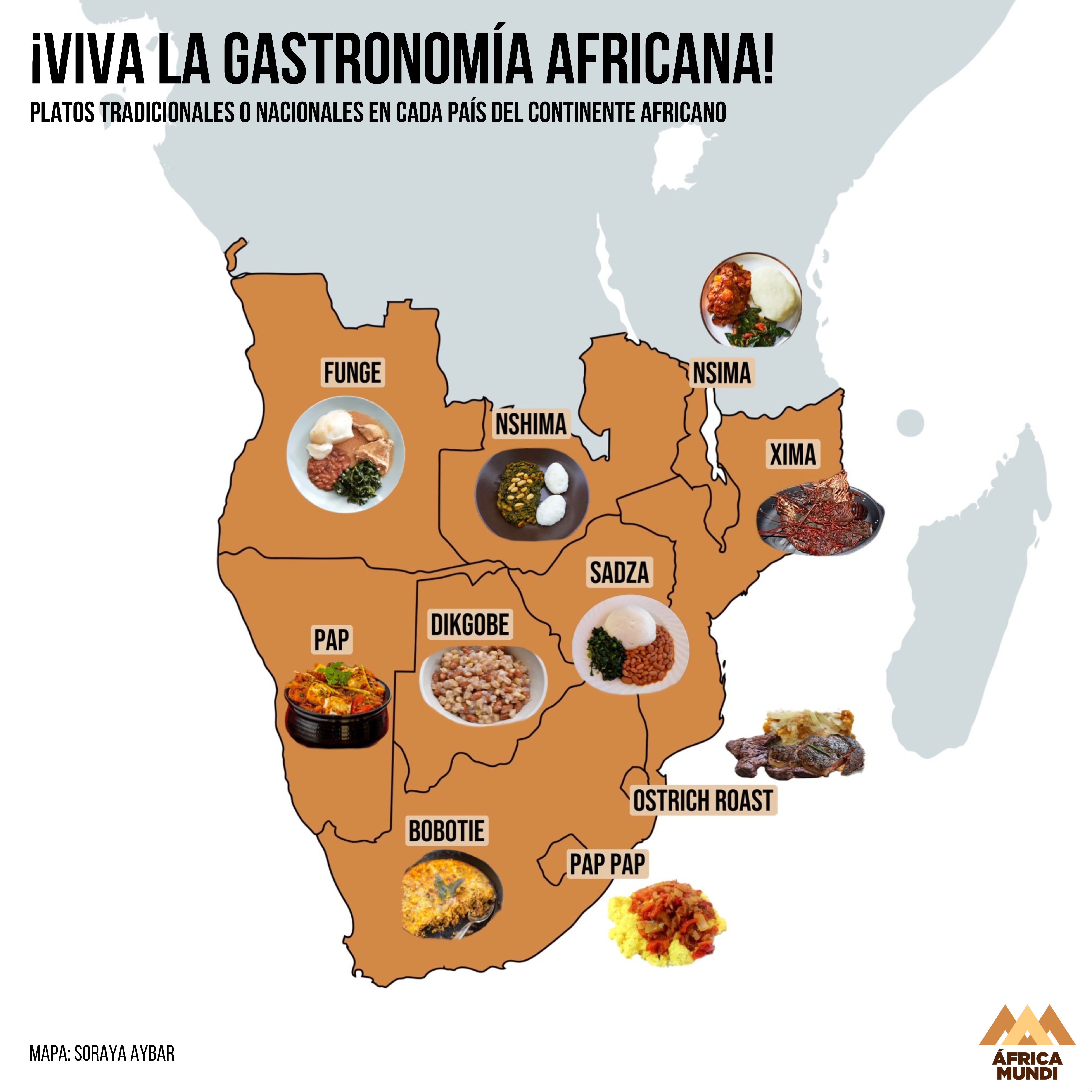 ¡Viva la gastronomía africana! - África Mundi