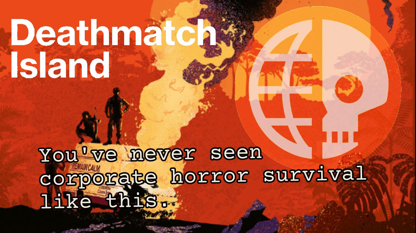 Check out the most beautiful corporate horror survival RPG ever made