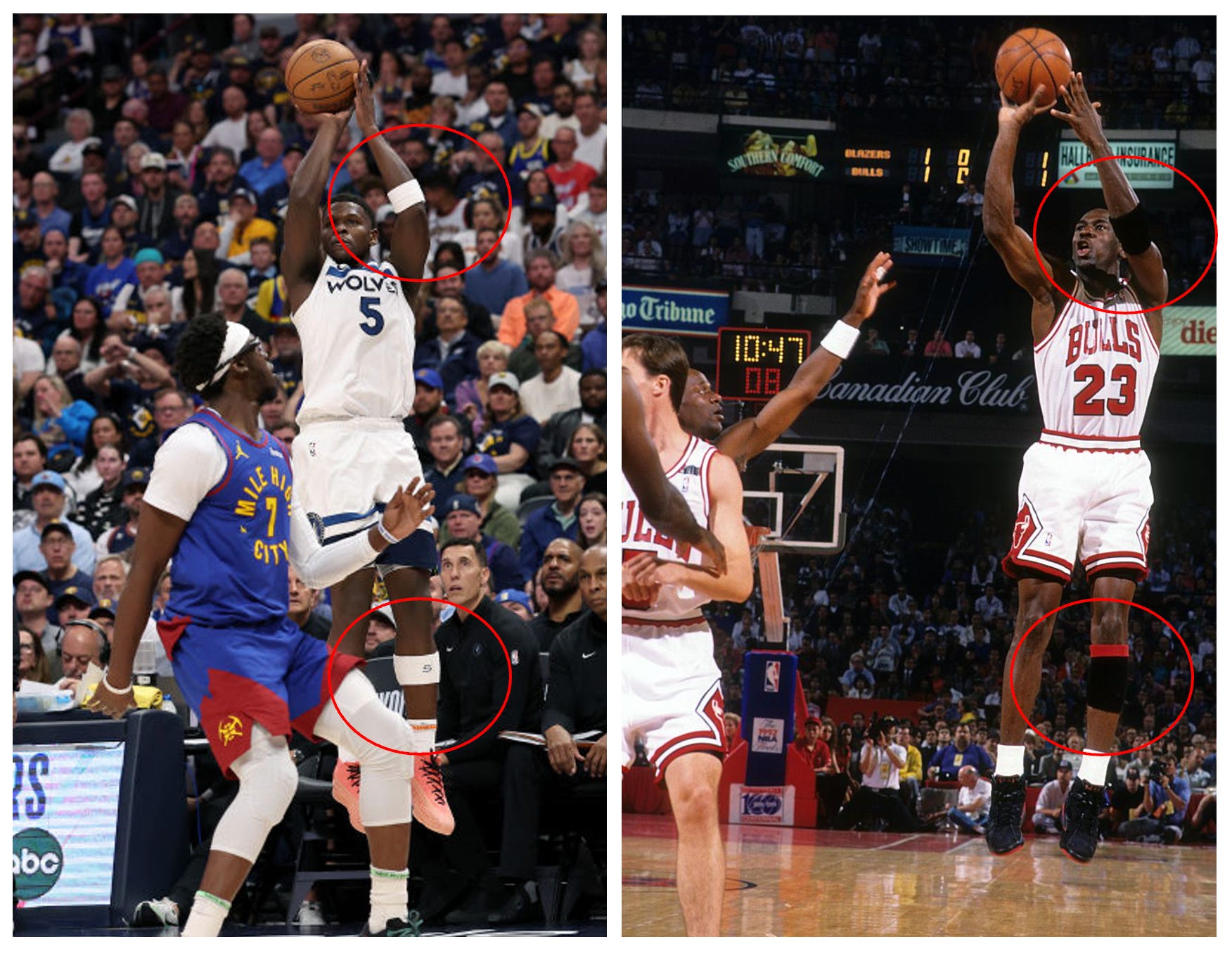 10 Anthony Edwards-Michael Jordan Eerie Similarities