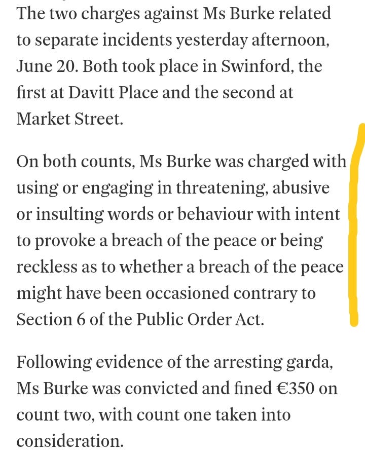 Mayo Coroner responds to Jemima Burke's "Scum of this Earth" video